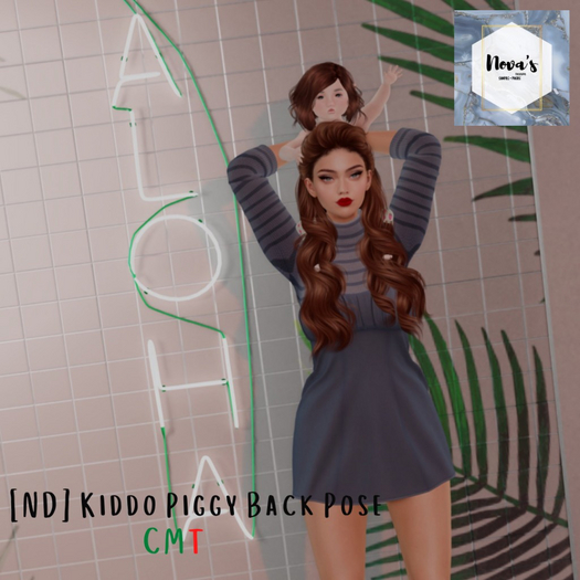 Second Life Marketplace - {Circe} Kiddo Piggy Back Pose